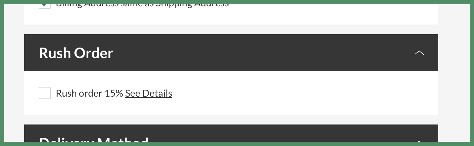 Rush Service - Hill Laboratories